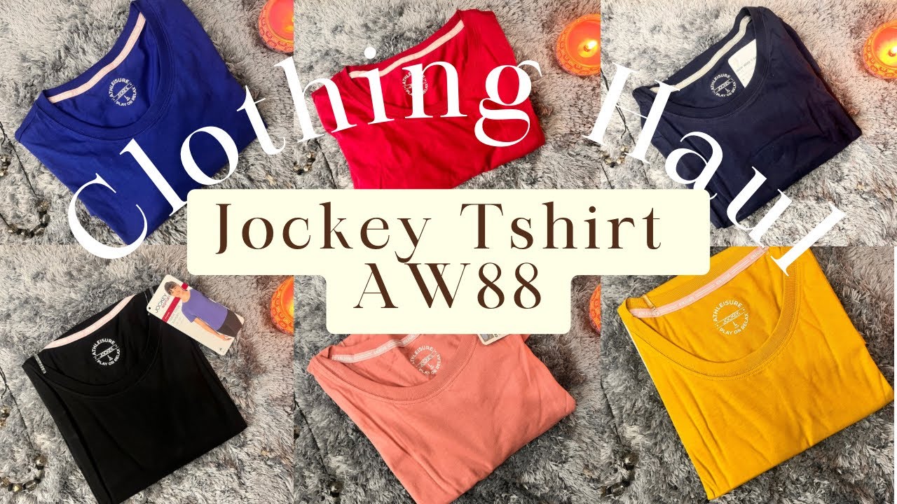 Jockey AW88 | T-shirt haul |8 colours |#jockey #Tshirt #viralvideo #recent #allcolors #aw88 # ...