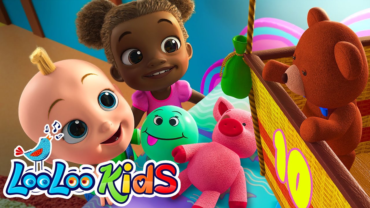 Ten in the Bed + ZIGALOO Dance - THE BEST KIDS SONGS - LooLoo Kids ...