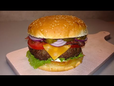 Domácí hovězí hamburger recept