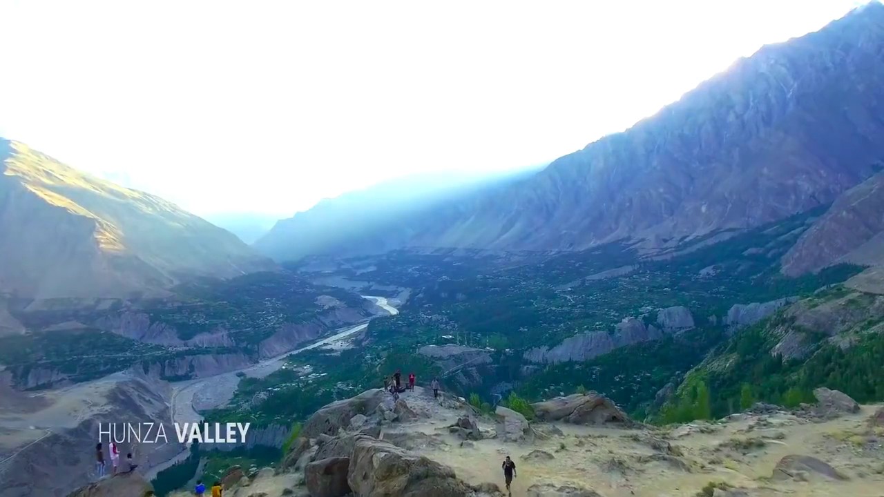 Hunza Aerial View - YouTube