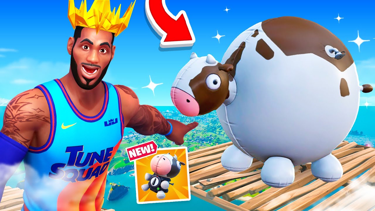 *NEW* FLYING COW at MAX HEIGHT - What Happens? (Fortnite Update) - YouTube