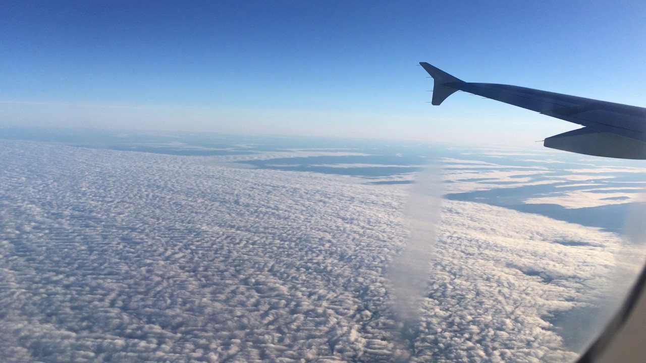 Can you see the earths curve from an airplane? - YouTube