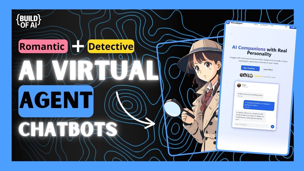 Building AI Virtual Agent Web App | 5 AI Companions in One Platform ...