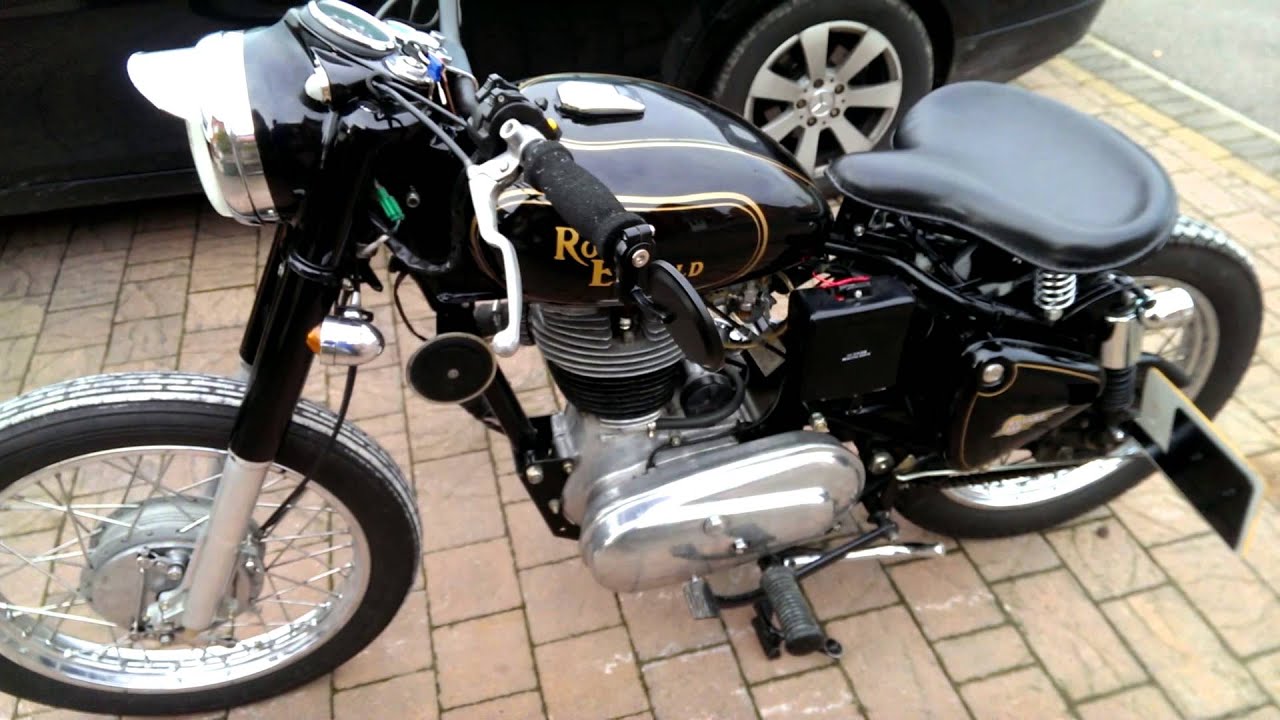 Royal Enfield Bobber. - YouTube