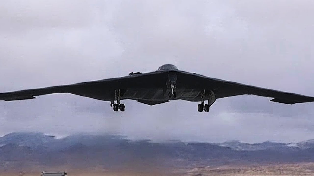 USAF Aircraft Take-Off! B-2 Spirit, B-1B Lancer, F-22 Raptor, A-10 ...