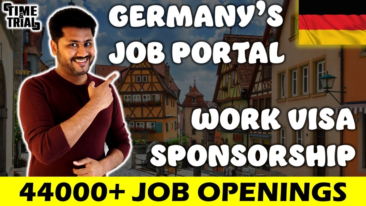 Germany Job Portal for Internationals Explained [Tamil] Migrate to ...