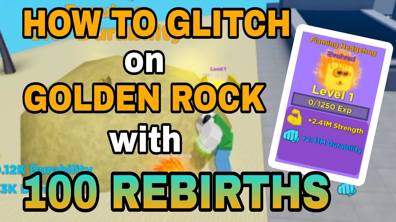 How to Glitch with 100 Rebirths Muscle Legends Tutorial - Roblox - YouTube
