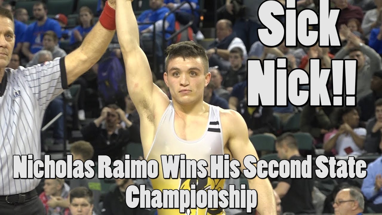 Hanover Park's Nicholas Raimo Wins 132-pound NJ State Title - YouTube