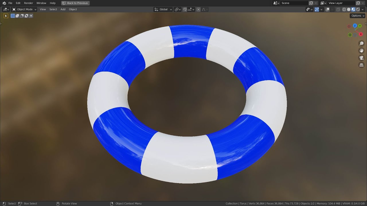 Blender Tutorial - Radial gradient texture - YouTube