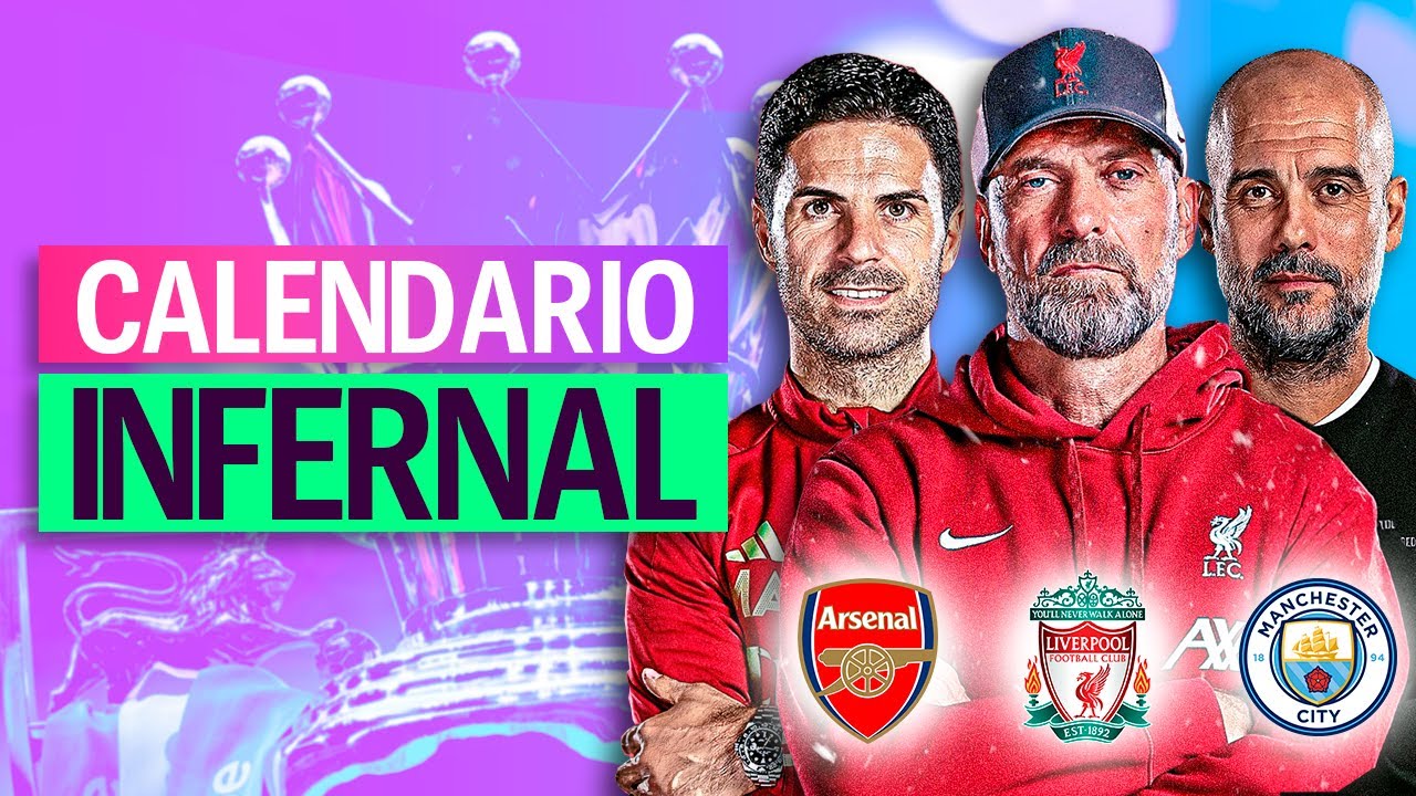🏆📆 ÚLTIMOS 10 PARTIDOS: así es el CALENDARIO de Liverpool, Man City y ...