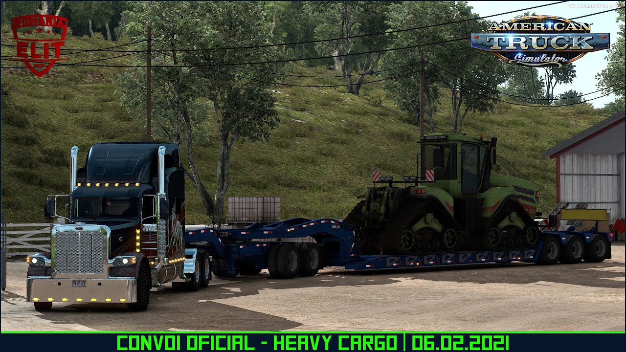 🔴 LIVE • American Truck Simulator - Convoy Oficial - Heavy Cargo - # ...