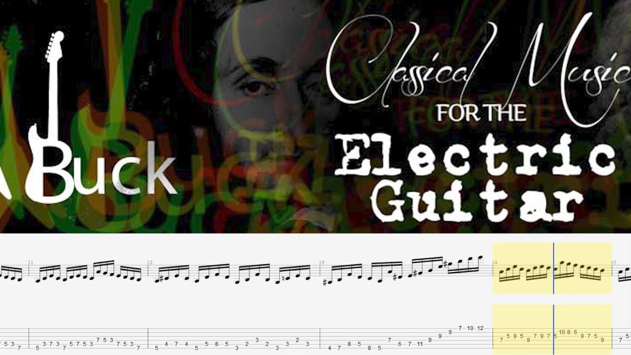 Paganini 5th Caprice with Tab (Full Version) - YouTube