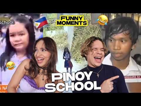 Filipino Schools are TOO FUNNY 😭😂 Latinos react to Filipino School Funny moments