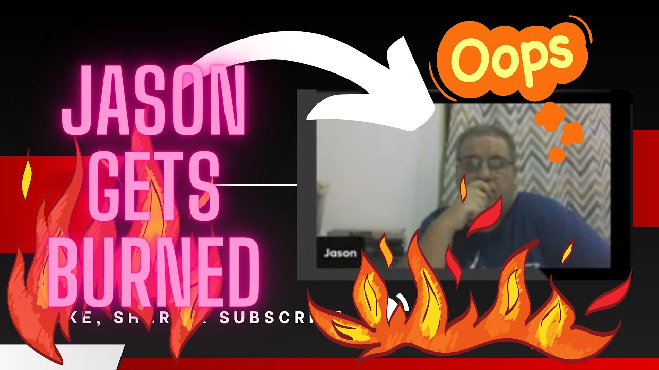 Christian (Jason) tries to change the topic, ends up getting burned ...