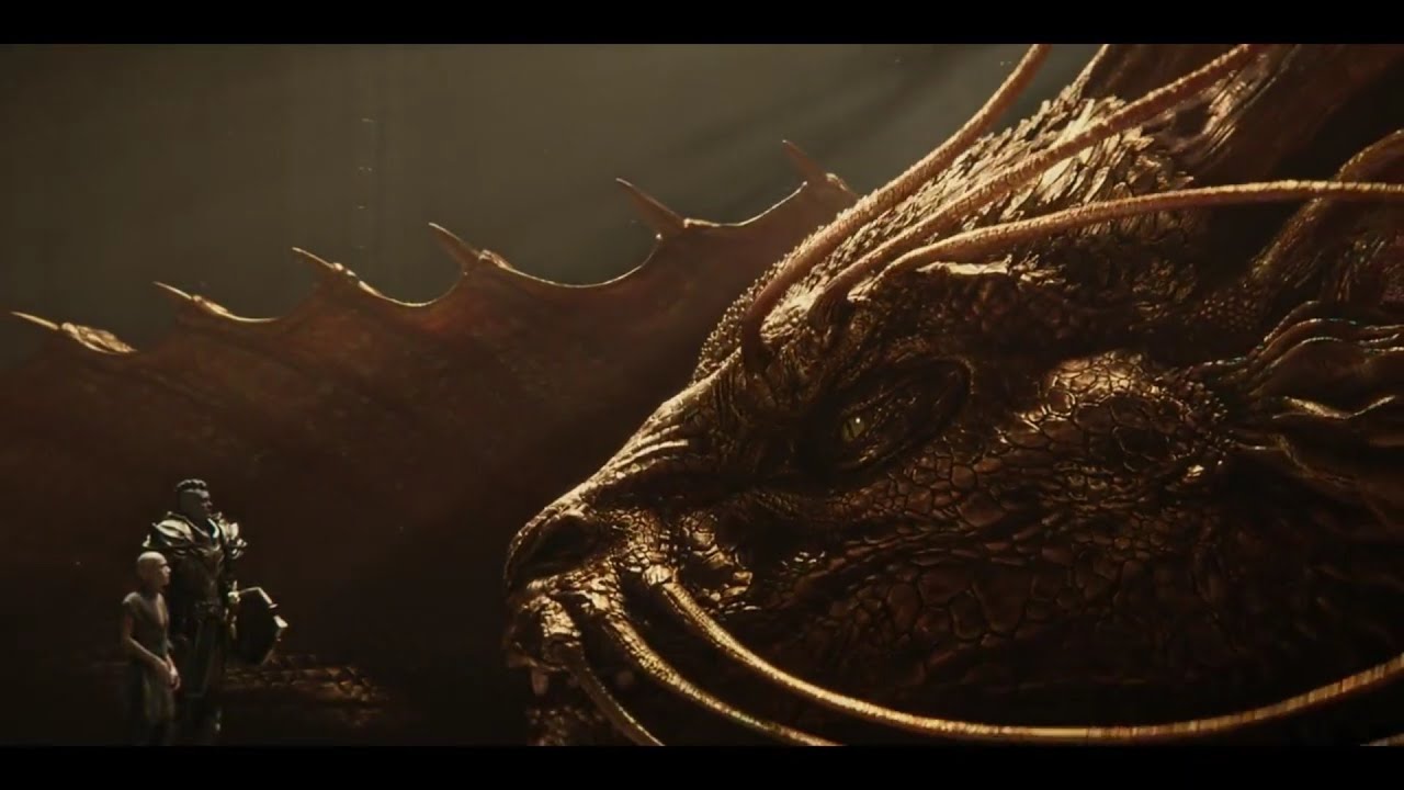 Meet Oriel the dragon scene | animation moment | secret level ...