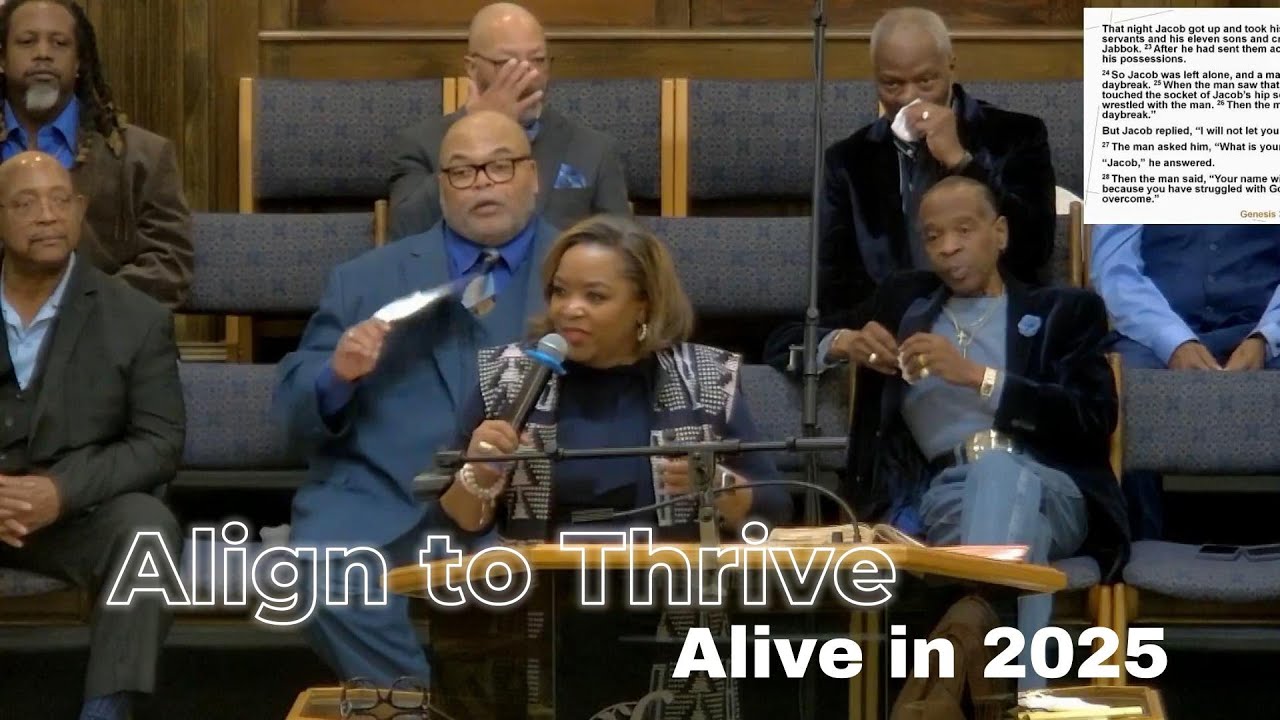 Alive & Align to Thrive in 2025 - Pastor Sondrea Tolbert - YouTube