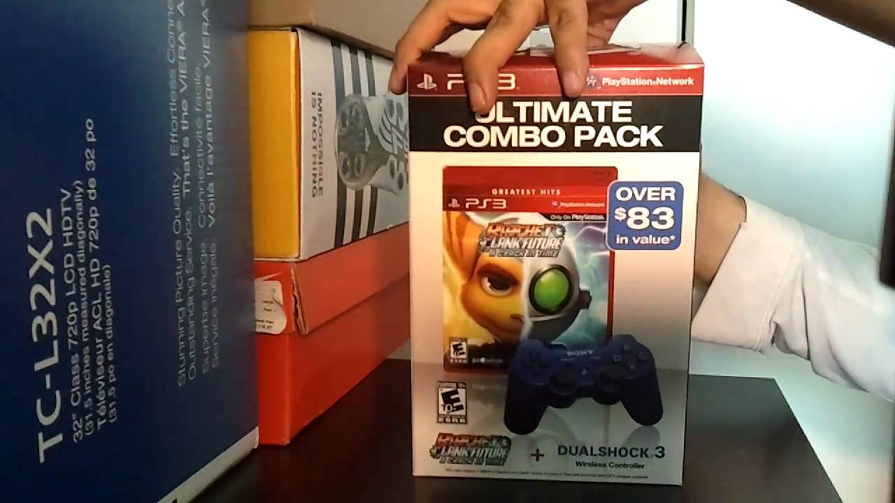 PS3 Ultimate Combo Pack unboxing - YouTube