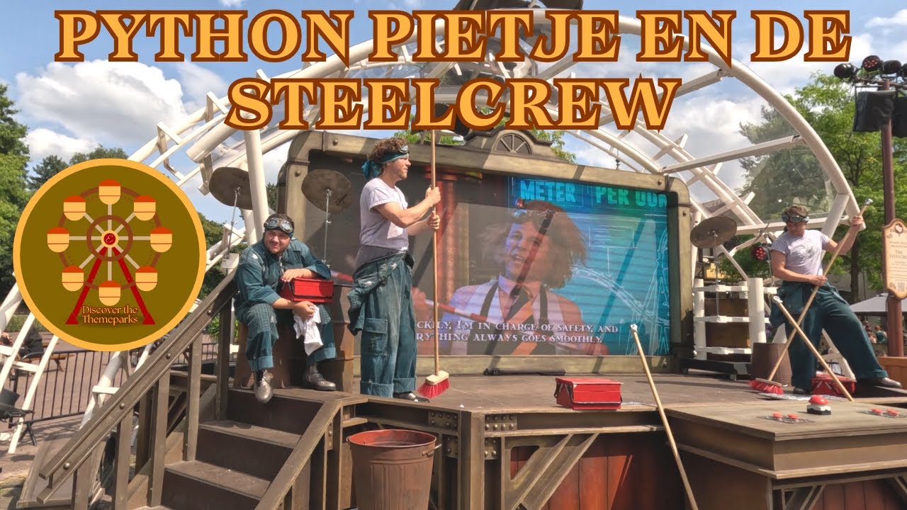 Python Pietje en de Steelcrew (volledige show) Efteling 2024 - YouTube