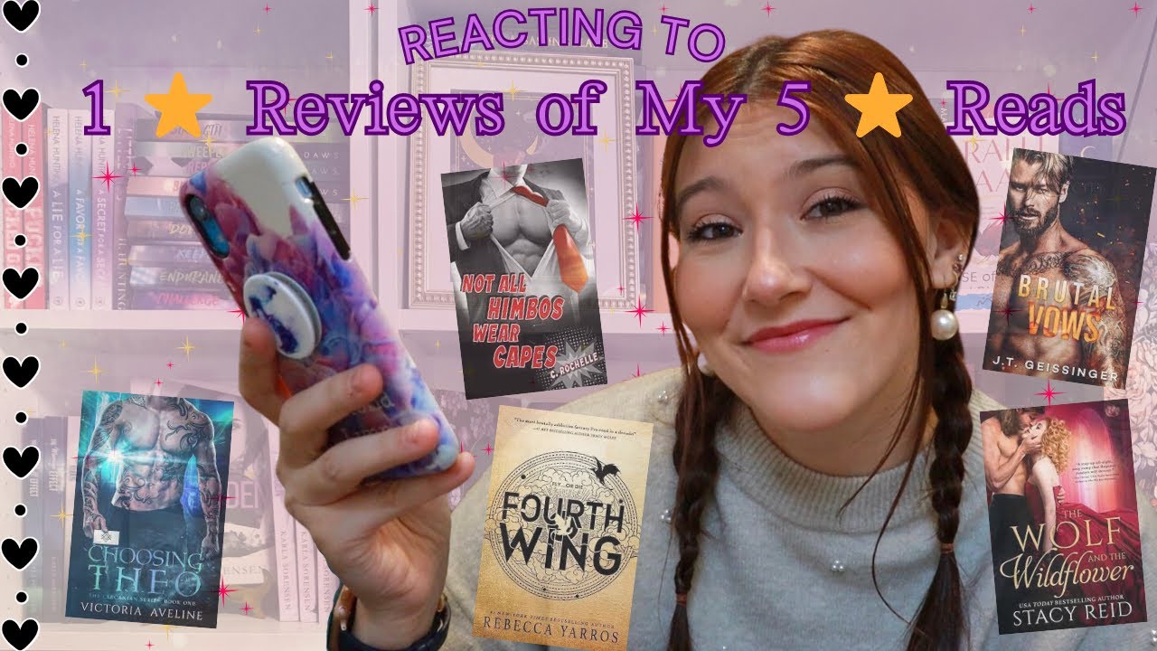 Reading 1 Star Reviews of Recent 5 Star Books - YouTube