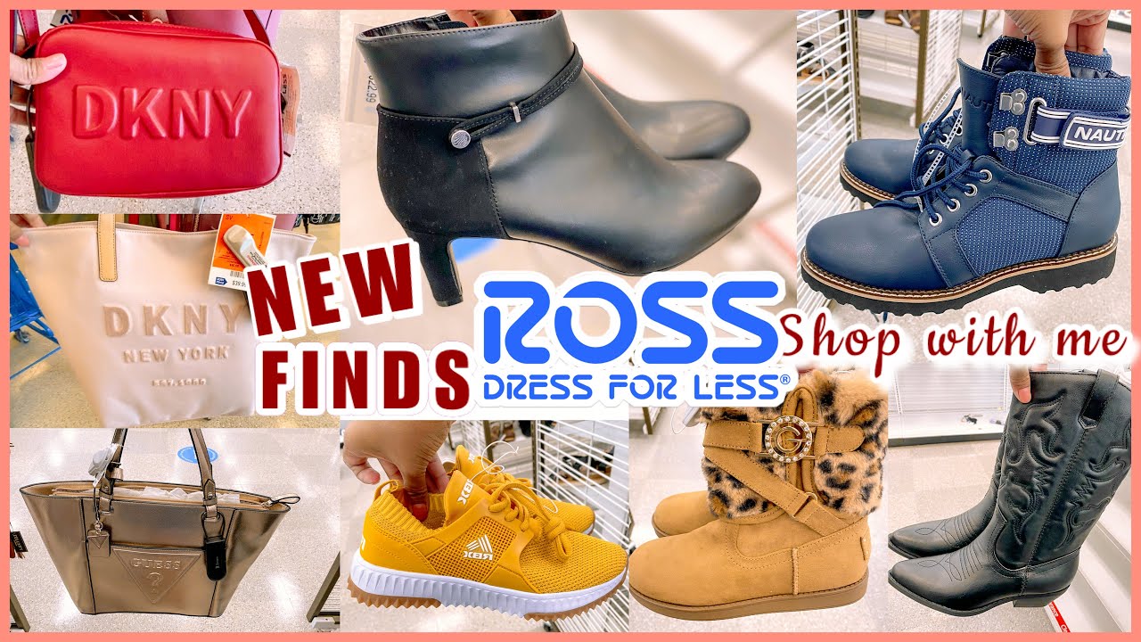 ROSS DRESS FOR LESS SHOP WITH ME♥️NEW FINDS‼️DESIGNER HANDBAGS SHOES ...