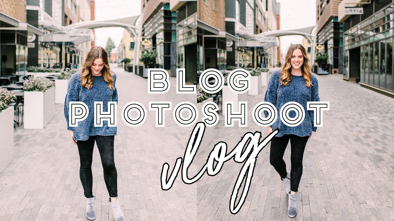 BEHIND THE SCENES OF A BLOG PHOTOSHOOT | VLOG - YouTube