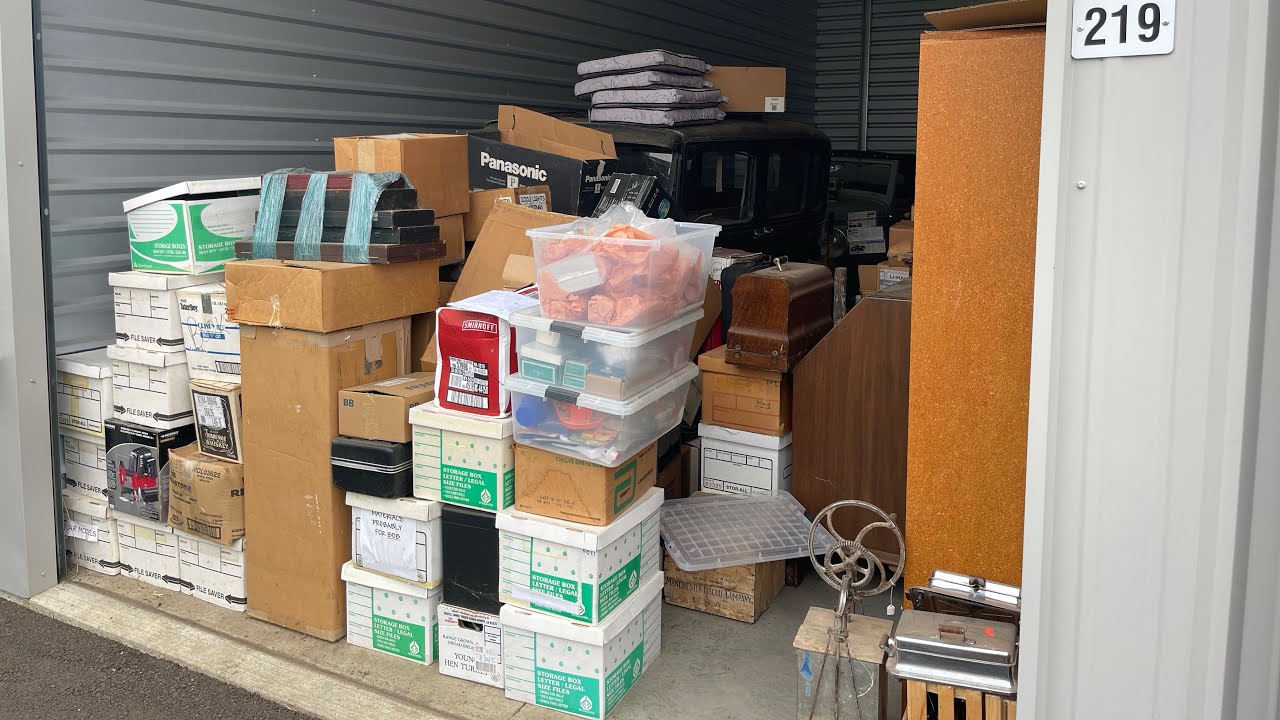 ANTIQUE MONEY ALL OVER This Abandoned Storage Locker From ...