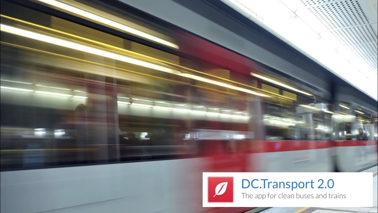 DC.Transport The app for clean buses and trains - YouTube