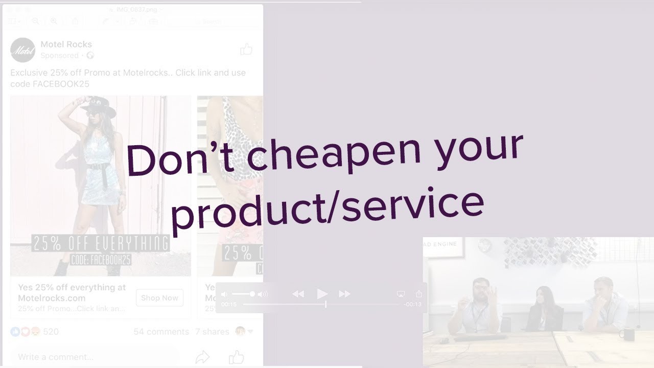 Put Value First Then Price In Your Ads - YouTube