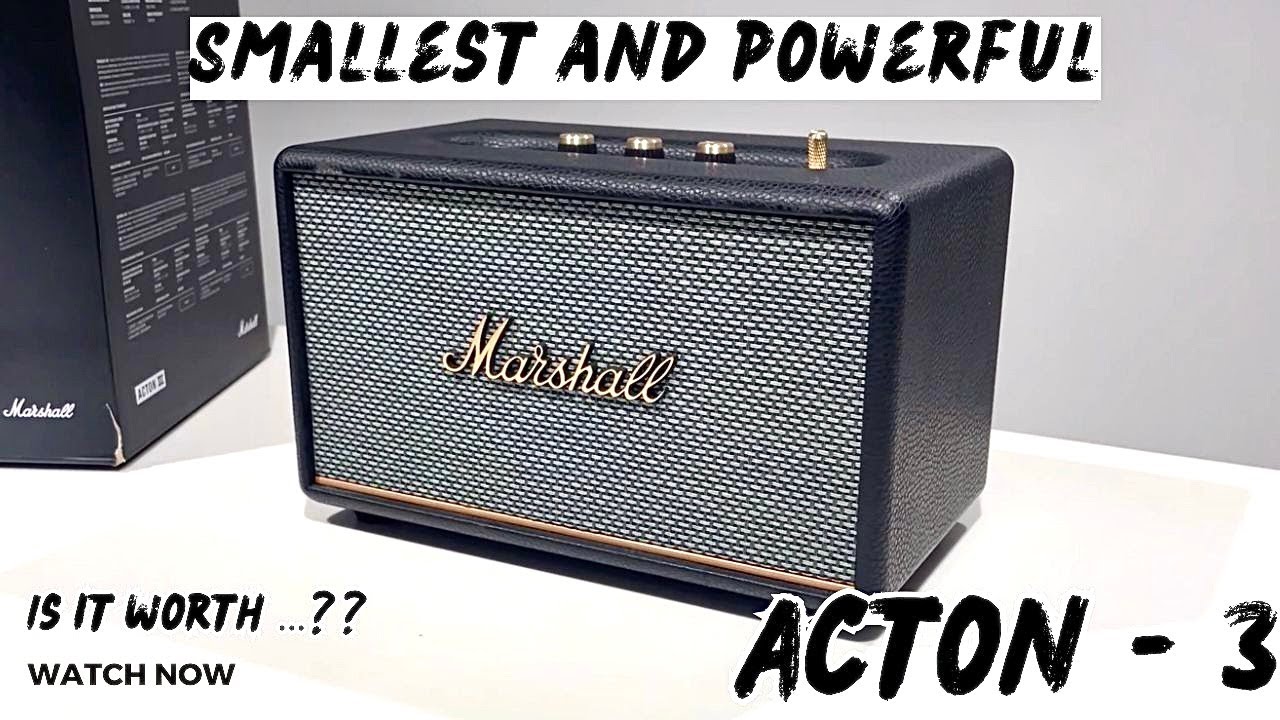 Marshall Acton 3 review 2026 - YouTube