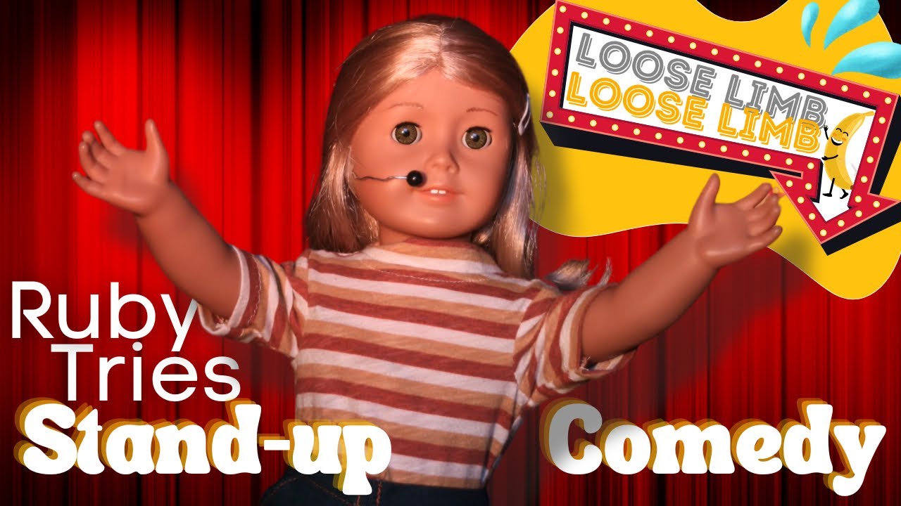 Ruby Tries Stand-up Comedy! An AGSM #jojobee1000agsm - YouTube
