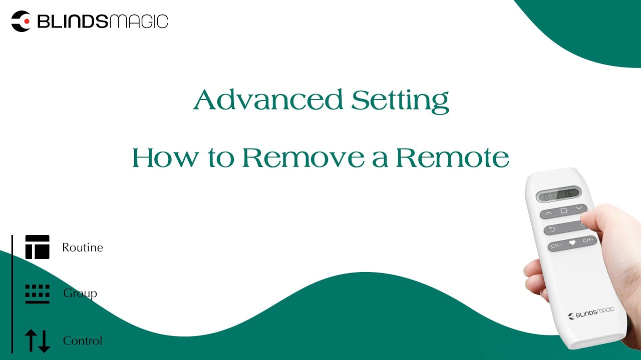Instruction | How to Remove a Remote - YouTube
