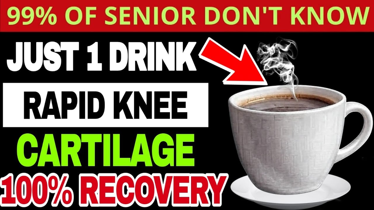 SENIORS : Drink THIS to Rebuild Knee Cartilage 💥 (Works Super Fast ...