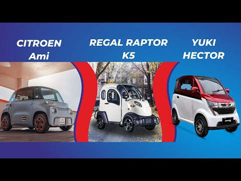 Elektirkli Mini Araçlar - Citroen Ami, Regal Raptor e-car K5 ve Yuki Hector