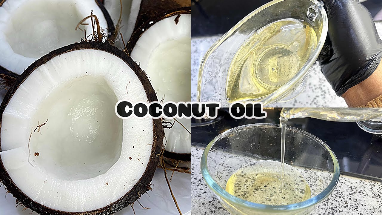 HOW TO MAKE COCONUT OIL AT HOME - YouTube