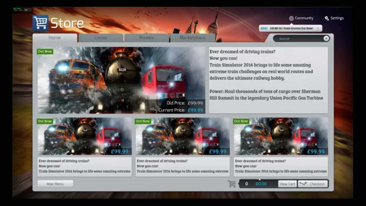 Train Simulator 2016 Bug ? - YouTube