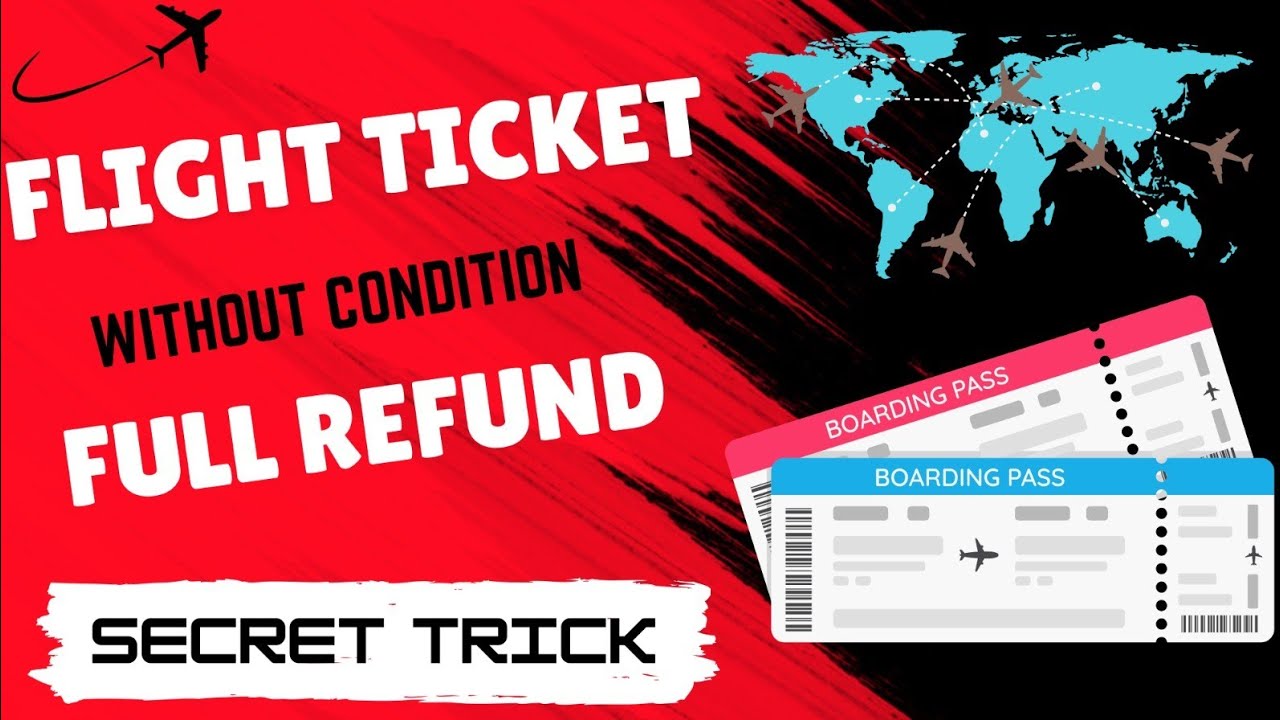 Flight Ticket Cancelation Full Refund With in 24 Hours || Full Refund ...
