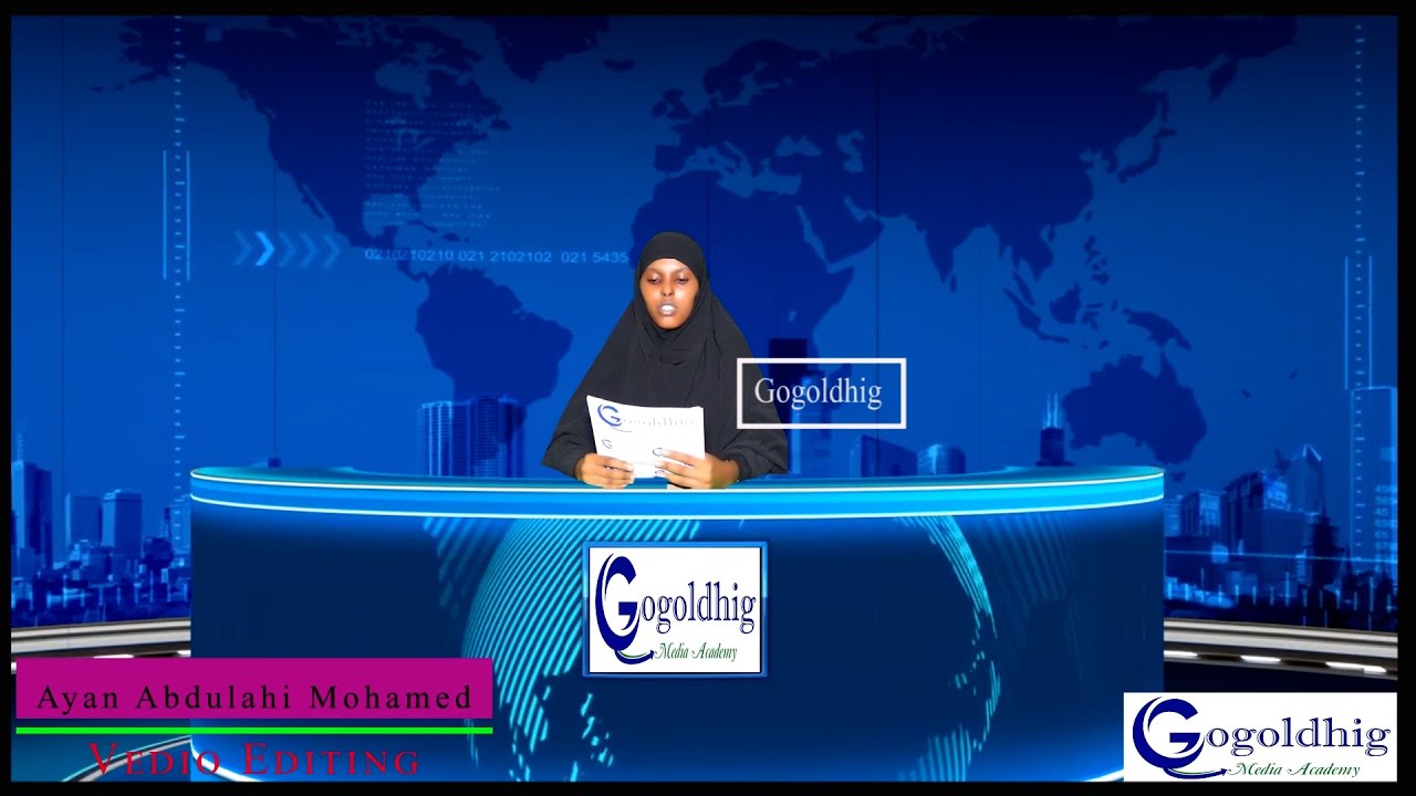 Ayan Abdullahi Mohamed ayaa diyarisay oo soo jedisay barnamijka haweenka oo lugu duubay ...