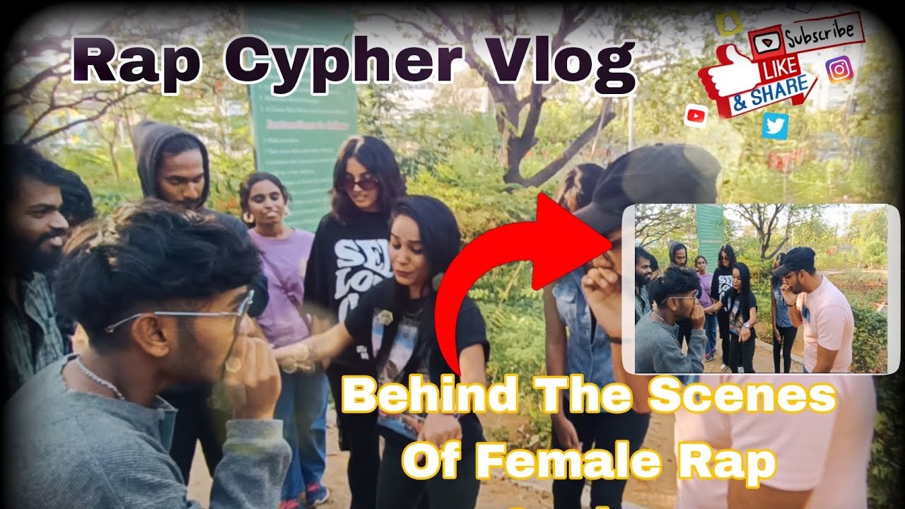 female Rap Cypher Hyderabad Underground Rap Cypher Honest Video - YouTube