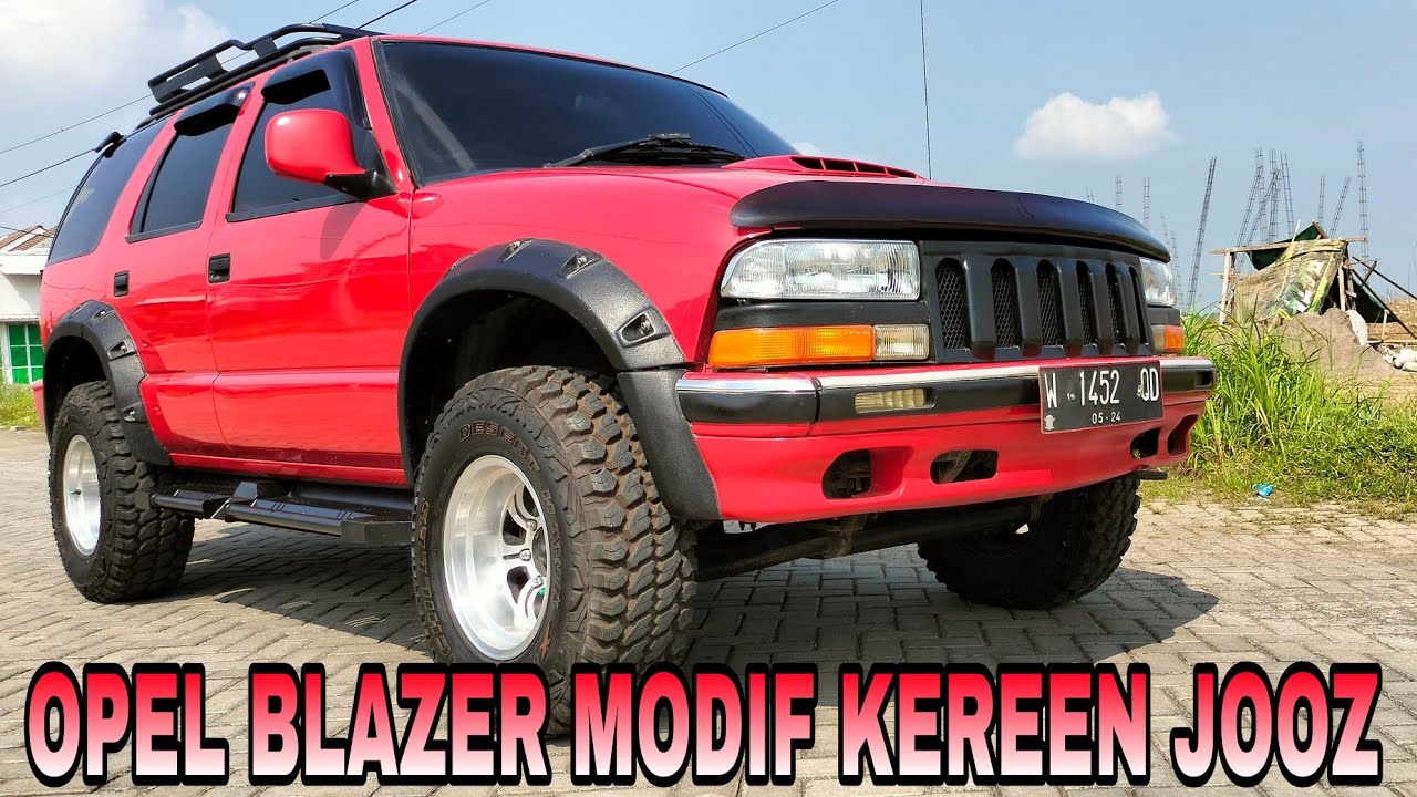 ( TERJUAL ) OPEL BLAZER MODIF LITTLE MONSTER, GAGAH DAN SANGAT KEREN, W ...