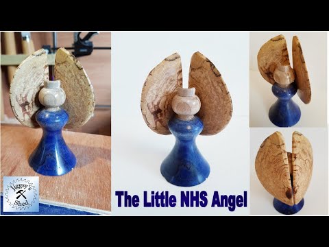 Woodturning| The little 'NHS angel' - YouTube