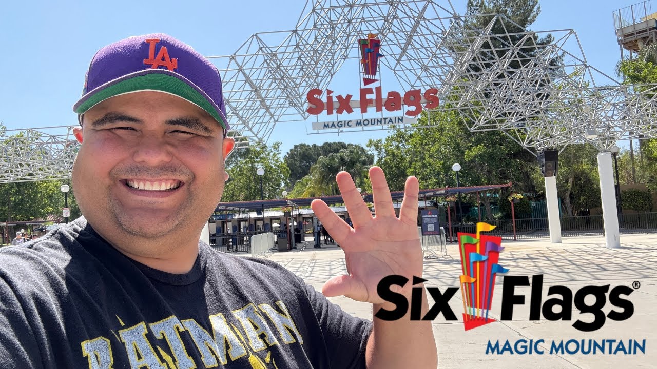 Feels good to be back at Six Flags Magic Mountain - YouTube