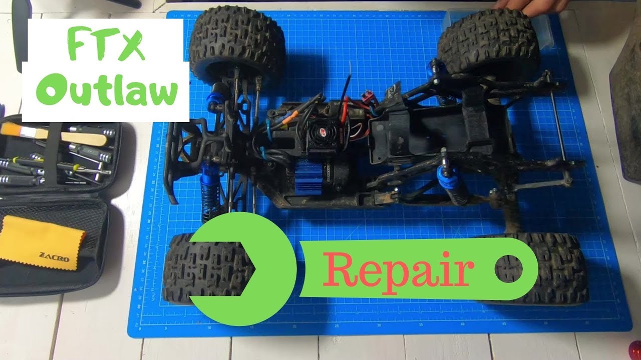 FTX Outlaw Repair - Quick Dog Bone Repair - Quick RC Repair - YouTube