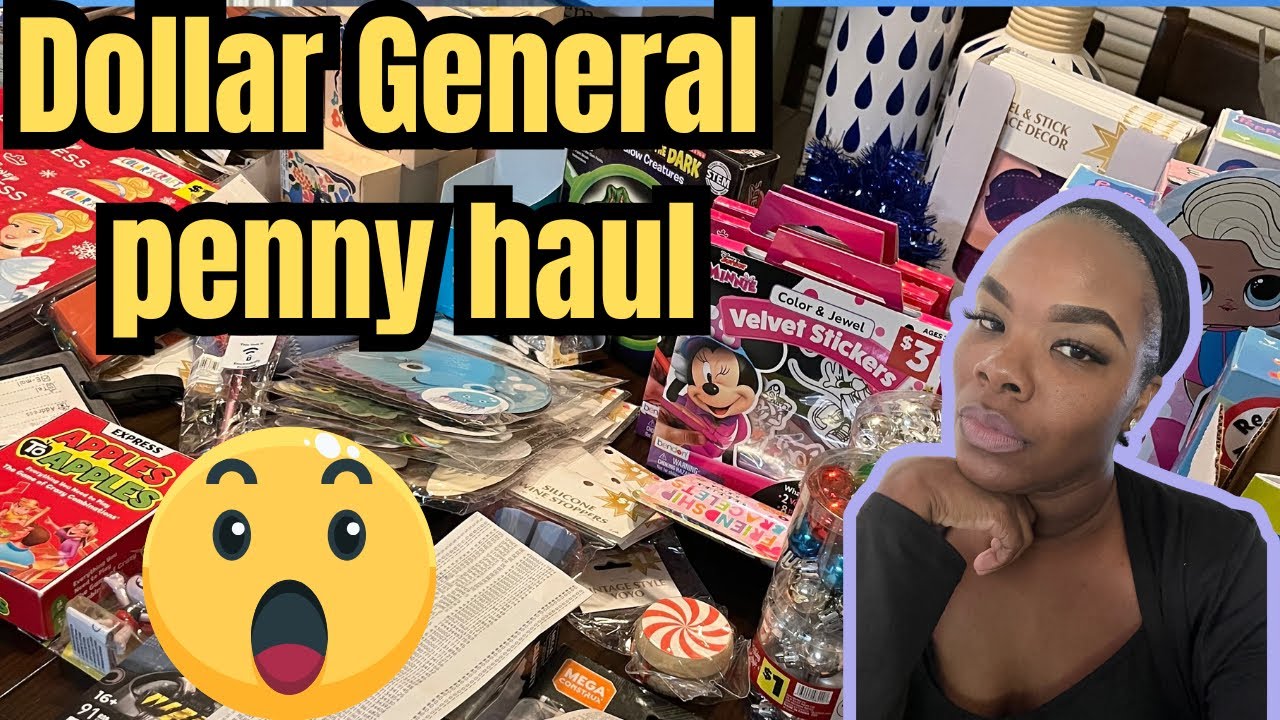 1¢ 🔥 Dollar General Penny Haul Chitchat - YouTube