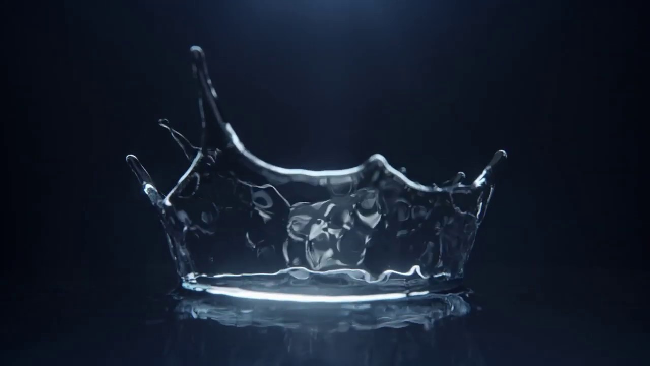 170 Intro Water Drop Logo Animation - YouTube