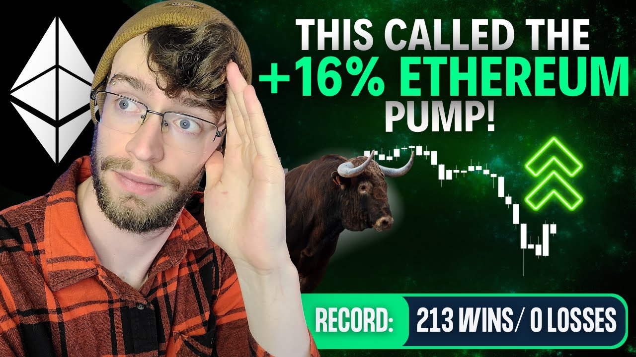 How We Called The 16% PUMP On #Ethereum! (CHECK THIS OUT!) | $ETH Price ...