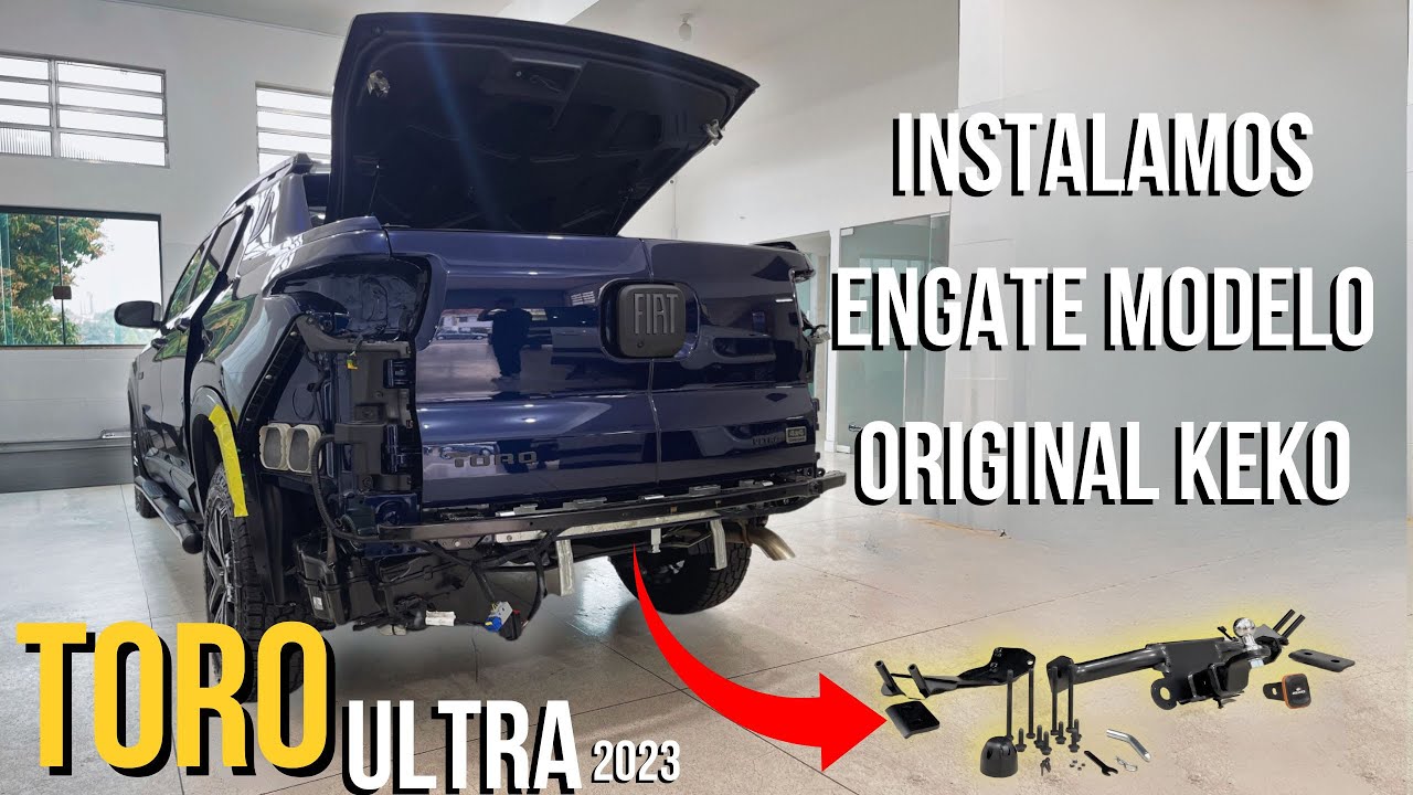 Fiat Toro Ultra 4x4 Turbo Diesel - Confira nos detalhes a Instalação do ...