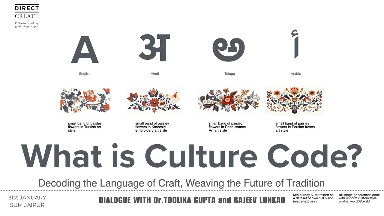 Future of Tradition Dialogues, Jaipur I Conversation with Toolika Gupta ...