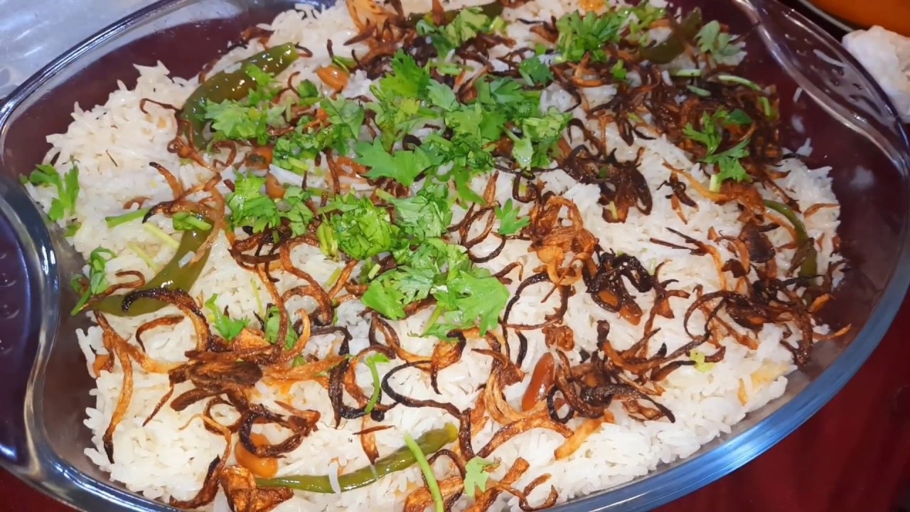 সাদা পোলাও রেসিপি | Plain Rice Pulao | How To Cook Pulao | Bangladeshi ...