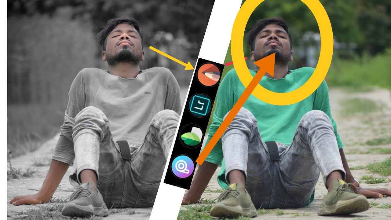 Dual photo editing |Picture photo editing new| Esay| trick picture ...