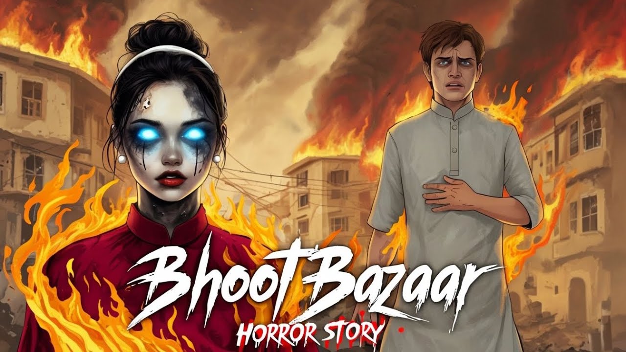 Horror story in hindi video Bhoot Bazaar horror story 🫣 - YouTube